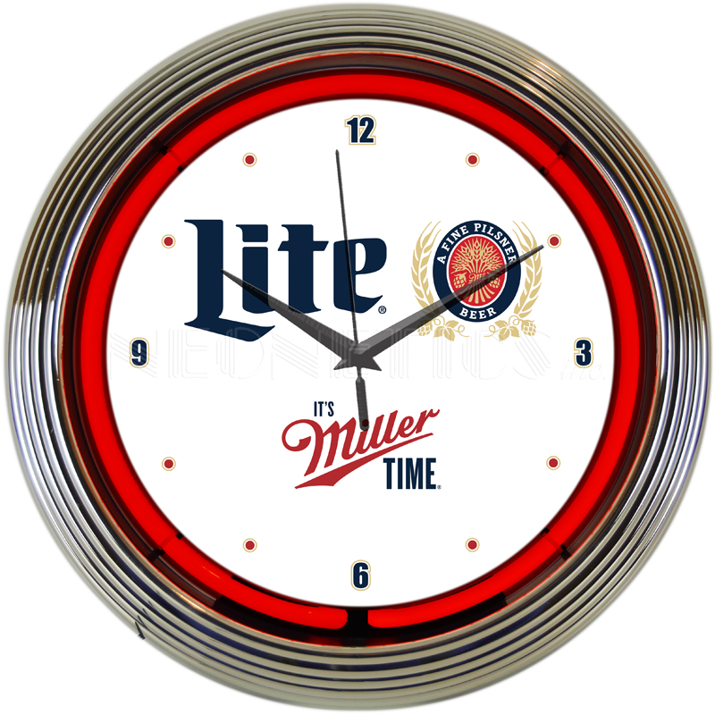 Miller Lite Clocks at Terri Whobrey blog