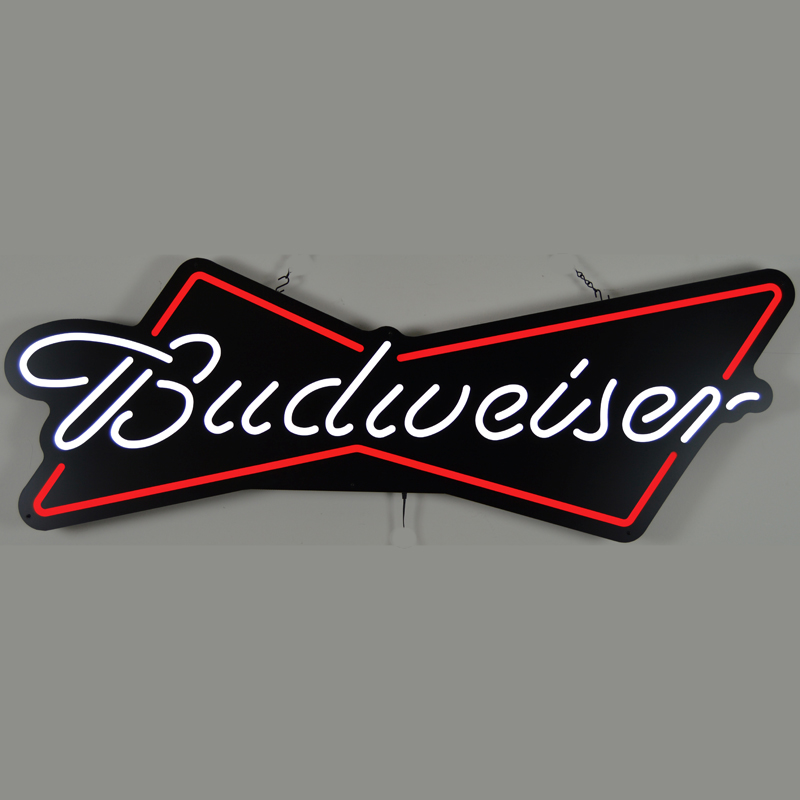 Budweiser Bowtie 48 Inch Neon Sign