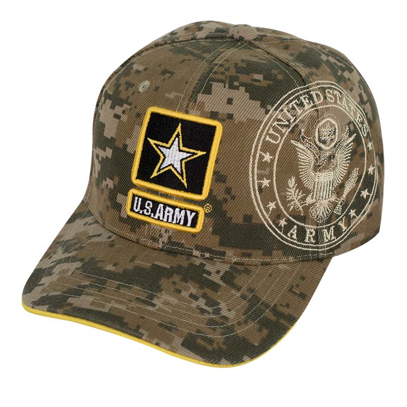 Army Strong Curved Bill Camo Hat