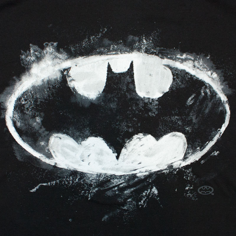 Chalk Batman Logo