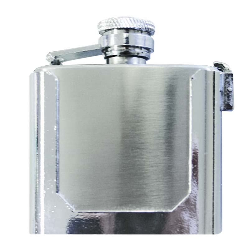 Stainless Steel Removable Belt Buckle Flask