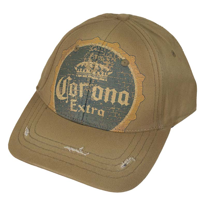 Corona Extra Vintage Bottle Cap Logo Hat
