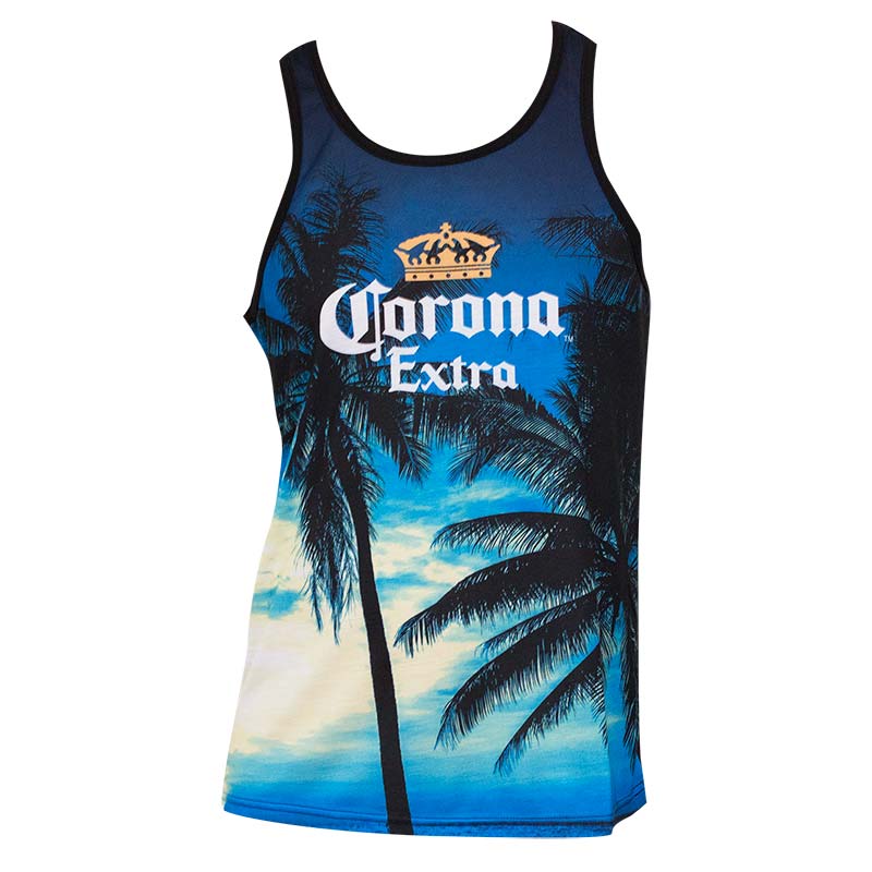 Men's Corona Beer Sublimated Tank Top
