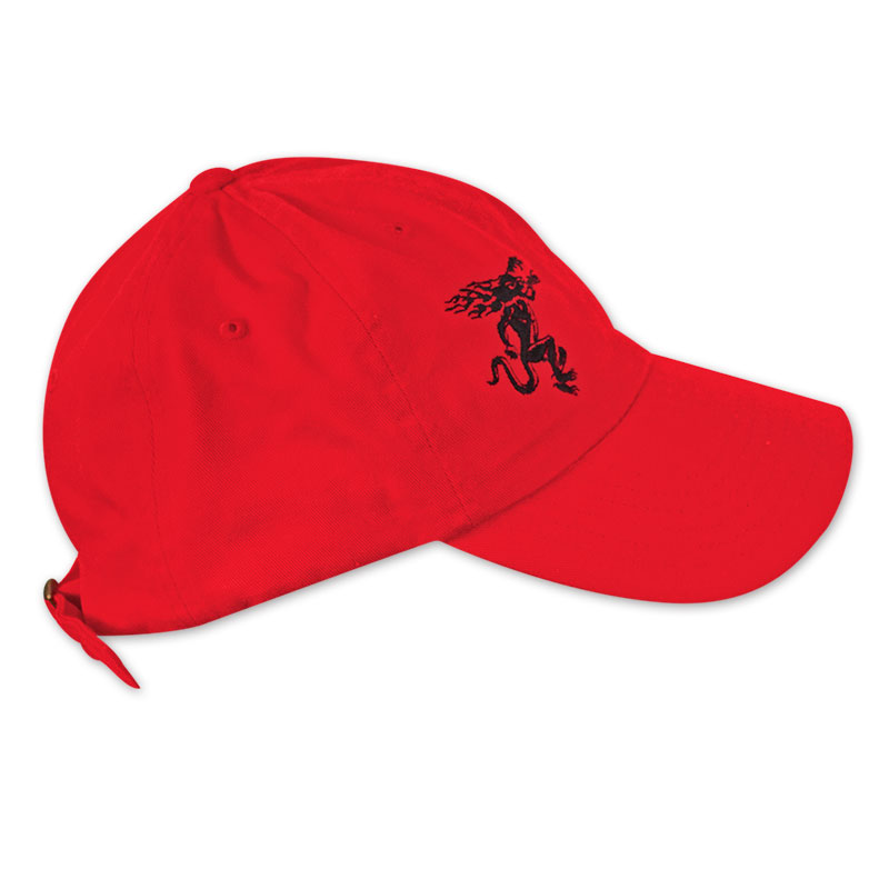 Fireball Red Dragon Logo Hat