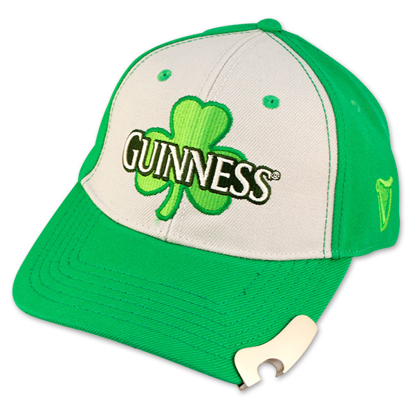 Guinness Shamrock Logo Bottle Opener Hat
