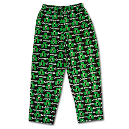 Guinness Shamrock Men's Pajamas | WearYourBeer.com