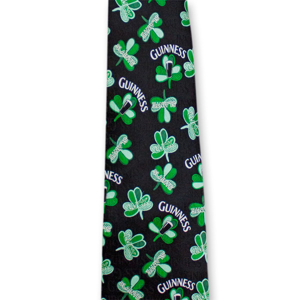 Guinness Green Shamrock Tie | WearYourBeer.com