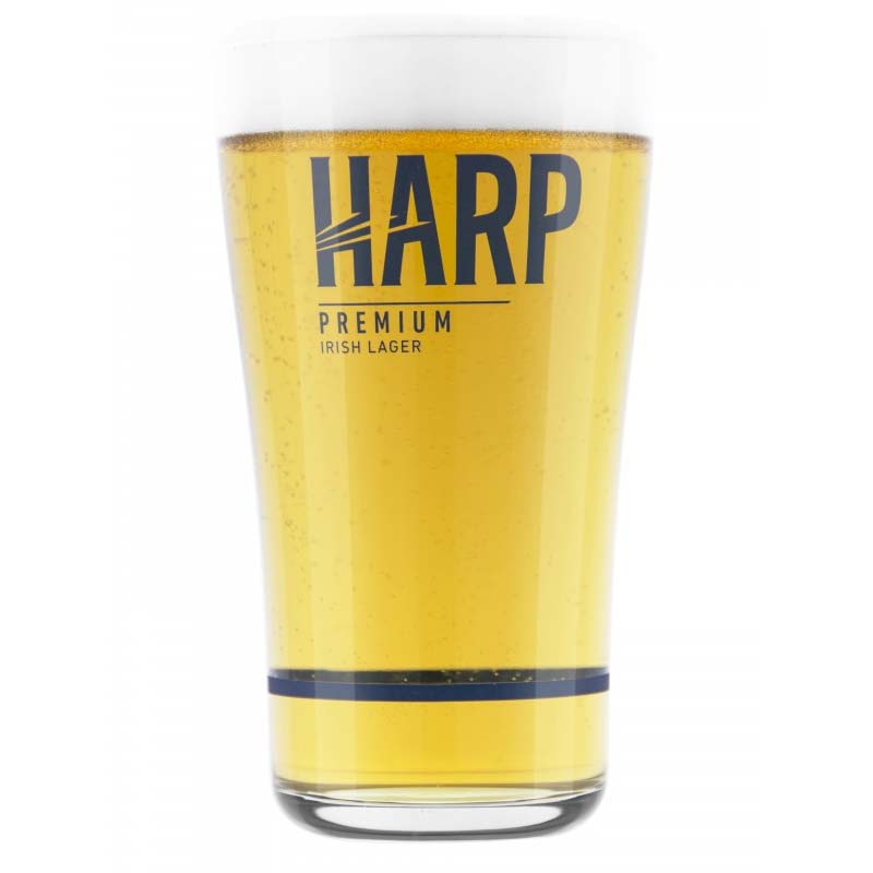 Harp 24 Oz Pint Glass