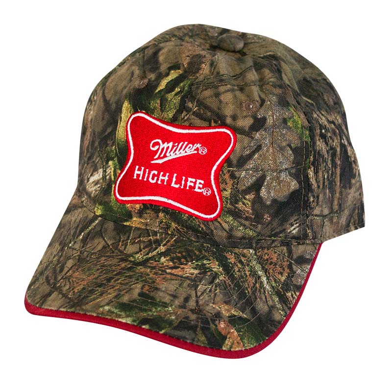 Miller High Life Adjustable Camo Hat