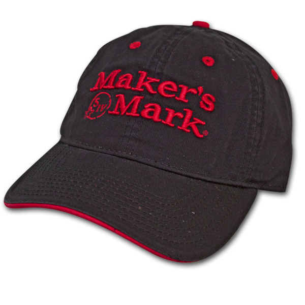Makers Mark Hat with Red Logo | WearYourBeer.com