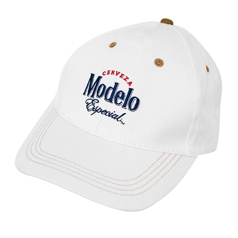 Modelo Beer White Hat