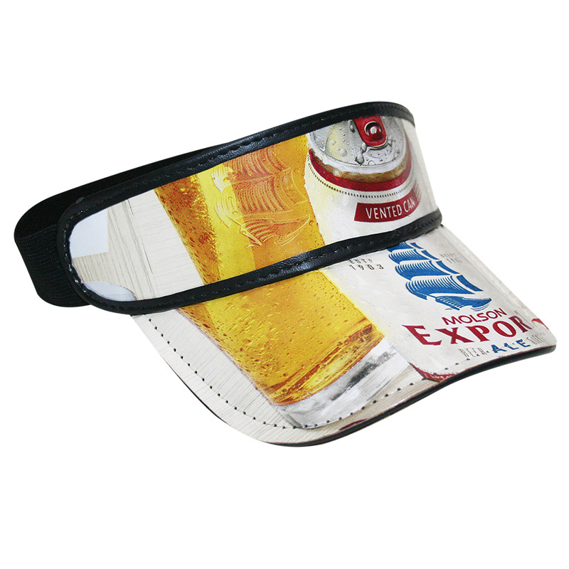 Molson Export Beer Box Visor Hat - FREE SHIPPING