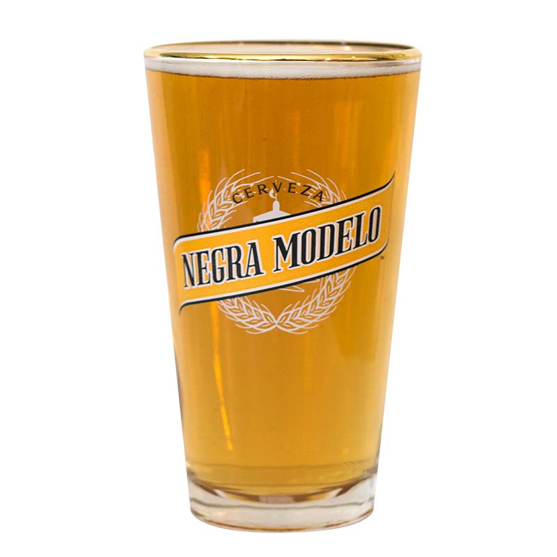 Negra Modelo Cerveza Pint Glass