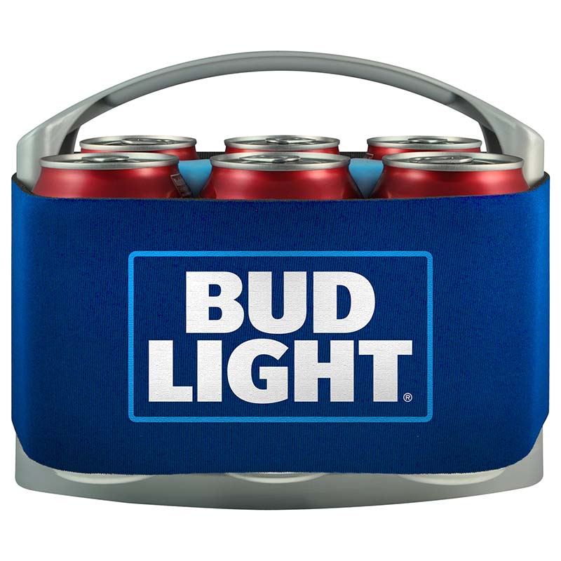 Bud Light Blue Six Pack Cooler
