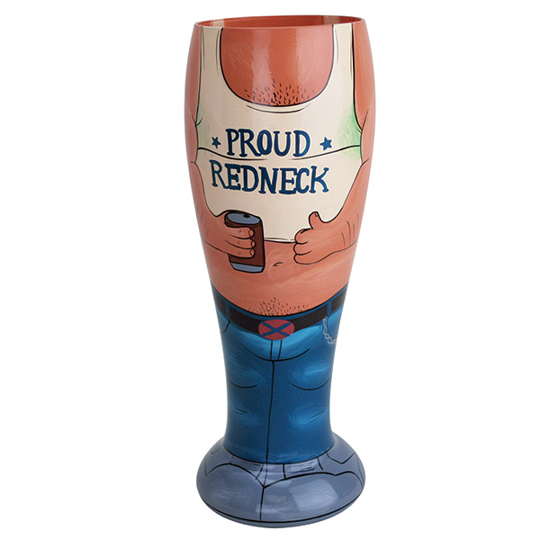 Redneck Pilsner Beer Glass