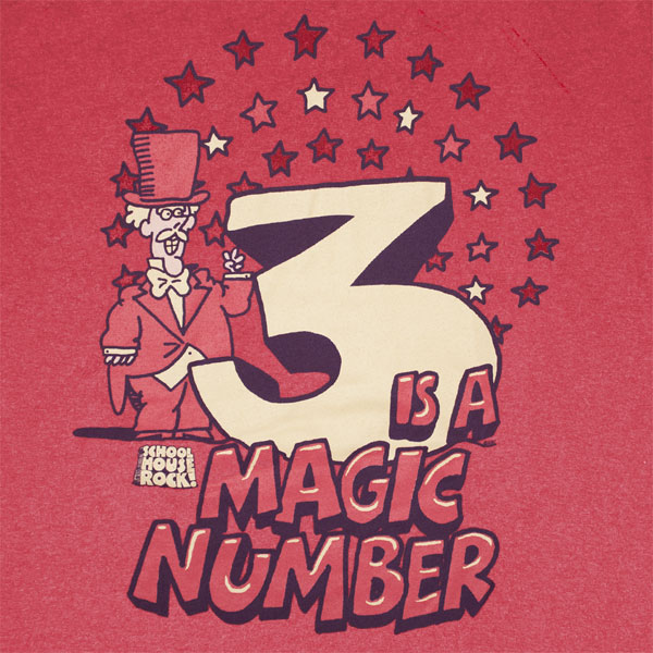 Schoolhouse Rock Three Magic Number Shirt WearYourBeer
