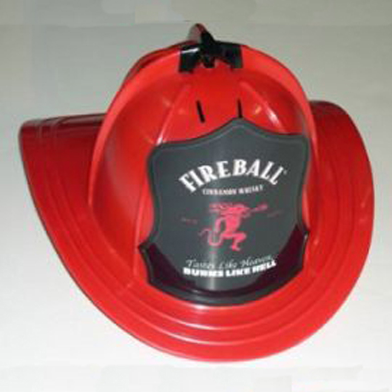 Fireball Whiskey Fireman Hat