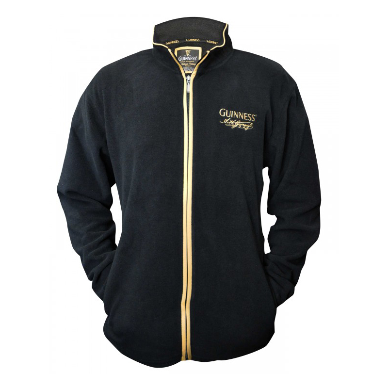 Guinness Zip Up Fleece Jacket